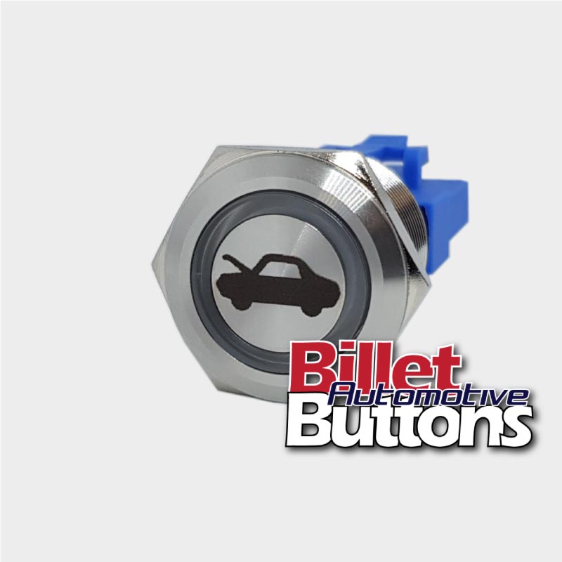 22mm 'BONNET / HOOD SYMBOL' Billet Push Button Switch – Billet ...