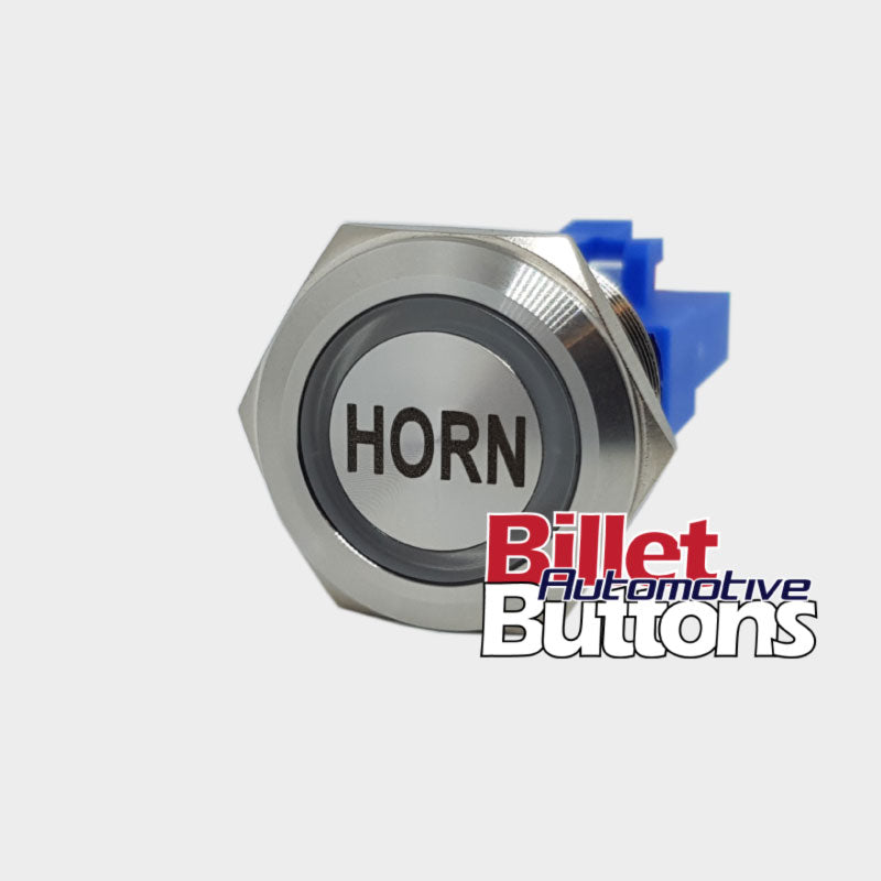 22mm 'HORN' Billet Push Button Switch – Billet Automotive Buttons