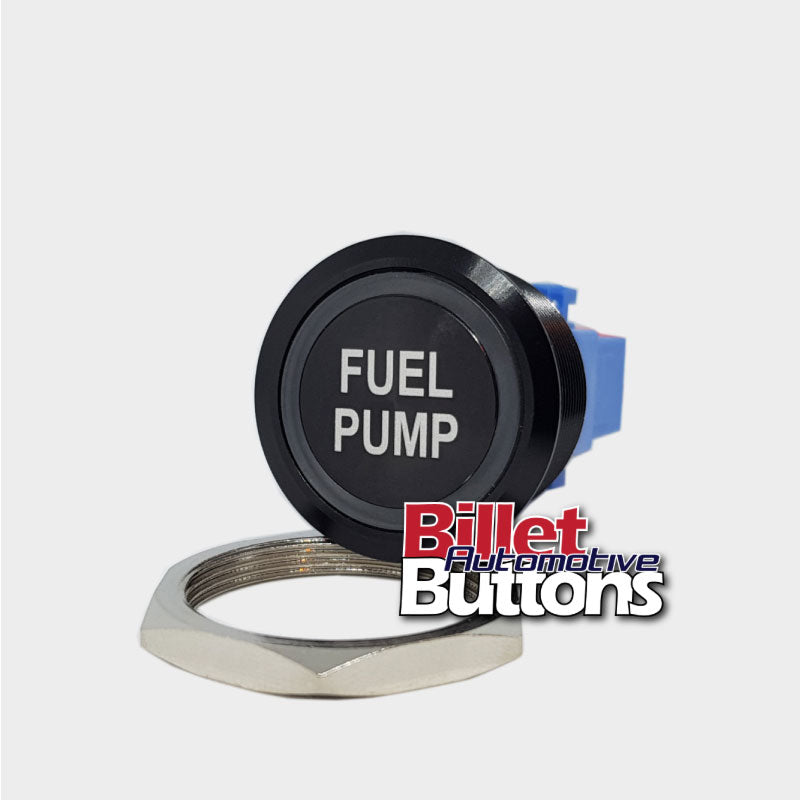 28mm 'FUEL PUMP' Billet Push Button Switch