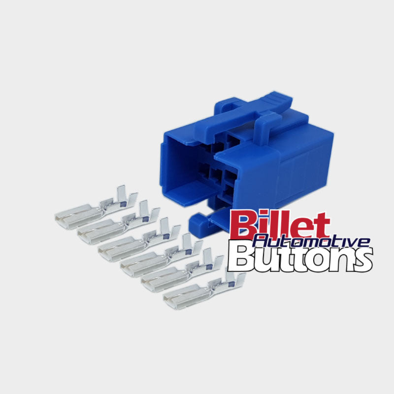 Replacement Billet Buttons Plug & Play Harness Plugs 19mm 22mm 28mm Co ...