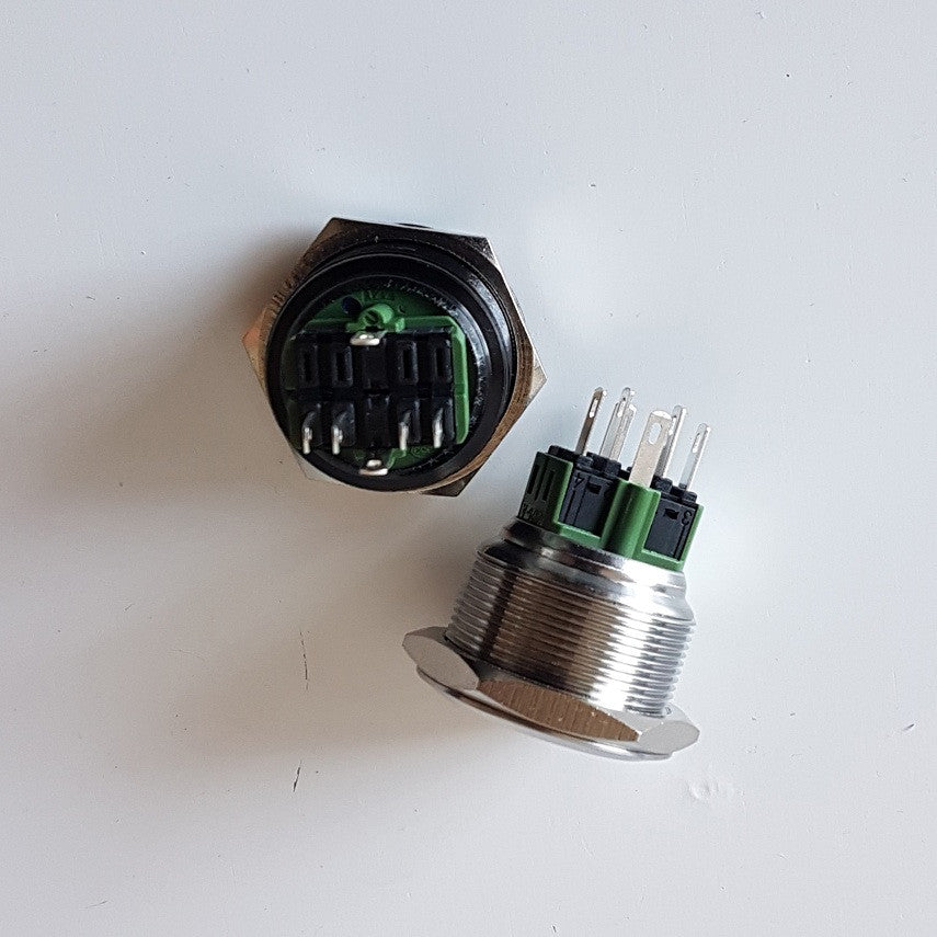 28mm 'ENGINE START STOP' Billet Push Button Switch Push Start – Billet ...